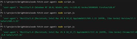 how to set and rotate user agents in node js complete guide