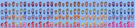 Smb2 Mario Luigi Toad Comparison With Edition By Abbysek On Deviantart