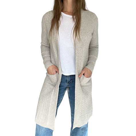 Cardigan Trenza Beige