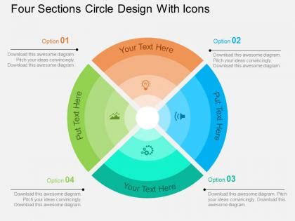 Four Sections SlideTeam