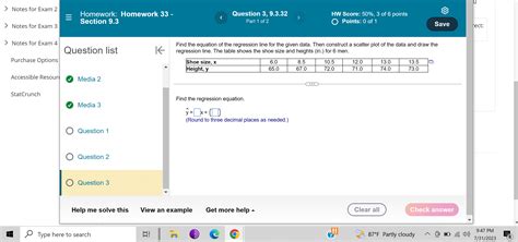 Solved Notes For Exam 2 ≡ Homework Homework 33 Section