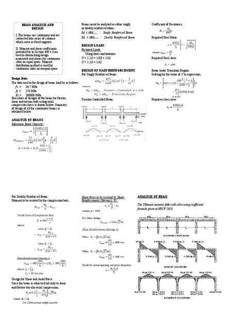 Beam Analysis Pdf Beam Structure Bending