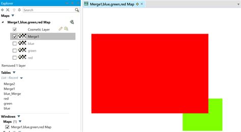 Mapinfo Raster And Questions About Raster Merge Function