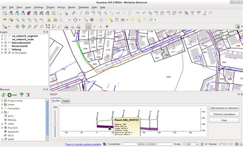qgis displaying polyline shape with height in its profile