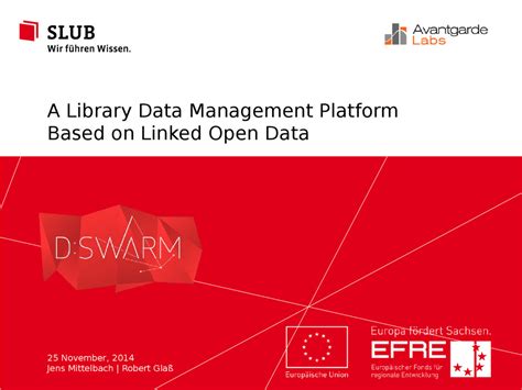 A Library Data Management Platform Based On Linked Open Data Speaker Deck