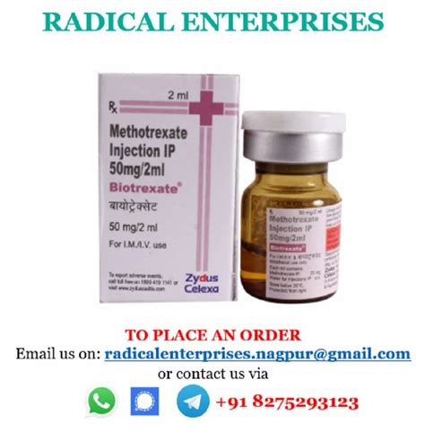 Methotrexate 500mg Injection At Best Price In Nagpur By Radical