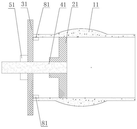 反渗透膜壳端盖的拆卸装置的制作方法