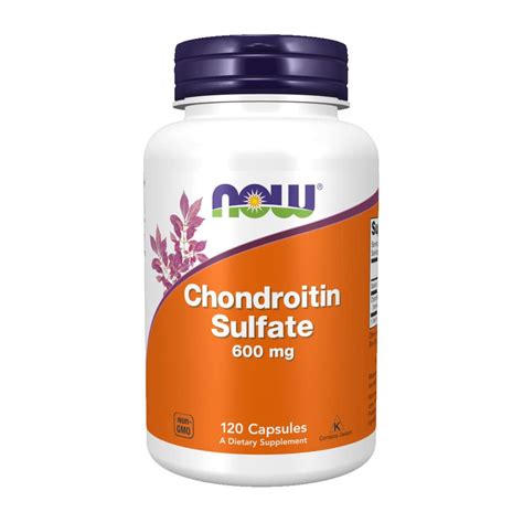 Chondroitin Sulfate 600mg | Now Foods