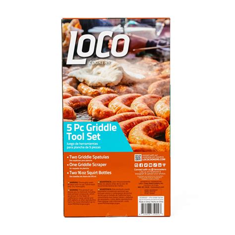 Griddle Essentials Set Loco Cookers