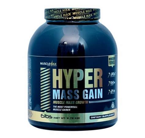 Muscle Max Hyper Mass Gain At ₹ 3799jar Protein Powder In New Delhi Id 2853057124955
