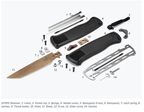 Auto Out The Front Anatomy Benchmade Knife Company