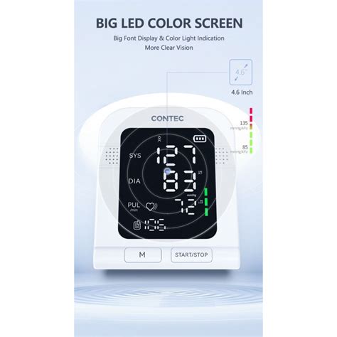 Contec TensiomÈtre Électronique À Brassard Réf 08c