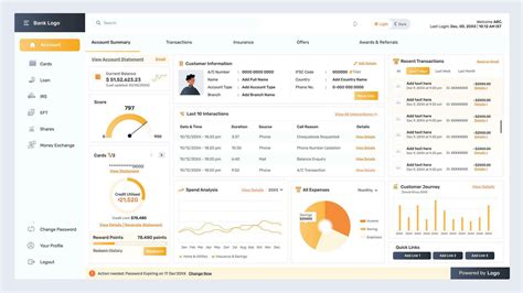 Banking Financial Dashboard Ui Kit Suitable For Money Wallet