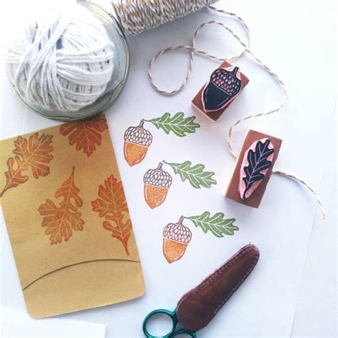 Leaf Stamp Etsy