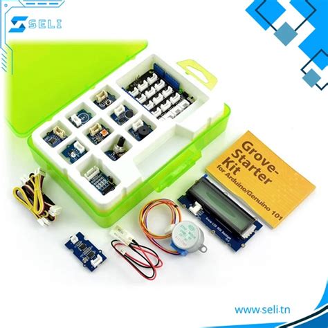 grove starter kit pour arduino genuino 101 110020109 seli