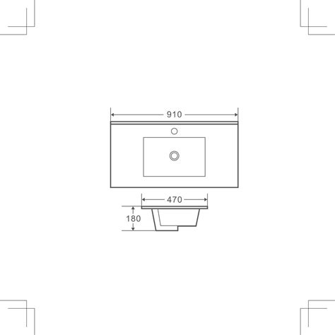 Bianca Pvc 90cm Wall Hung Vanity Cabinet Lhd Gloss White With Ceramic