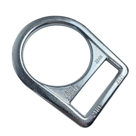 Custom Large 55mm Inner Size Safety Zinc Metal D Ring Safety Harness