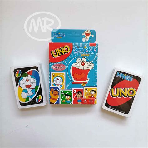 3 Juego Cartas Uno Doraemon Mundo Roms