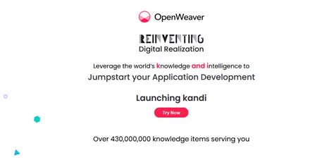Open Weaver Launches Kandi To Jump Start Application Development Superbcrew