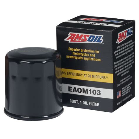 Amsoil Black Oil Filter Eaom103 Ea Amsoil