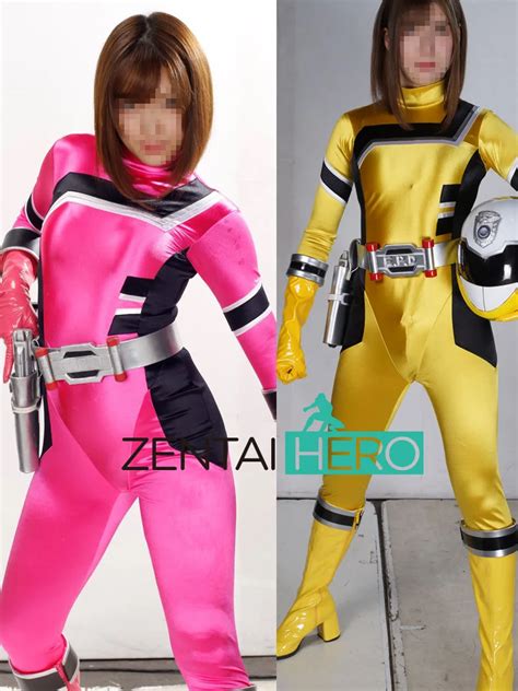 Sexy Yellow Power Ranger Costume