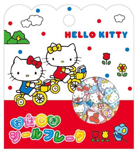 Hello Kitty Seal Flakes Sticker Hifumi
