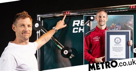 Formula 1 Champion Jenson Button Smashes Guinness World Record Metro News