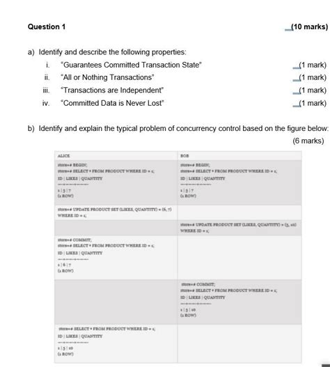 solved b identify and explain the typical problem of