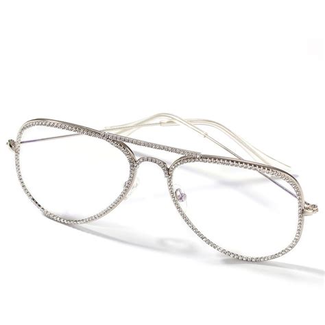 Buy Dropship Products Of Diamond Glasses Diamond Jewelry Cubic Zirconia Fashion Hip Hop Glasses