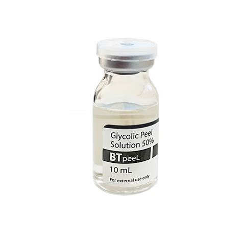 Гликолевый пилинг 50% Glycolic Peel, 10 мл, 1024 - BTpeeL (Россия ...