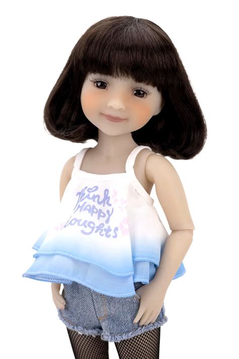 Hanna Asian Ruby Red Fashion Friends 14 5 Collectible Doll