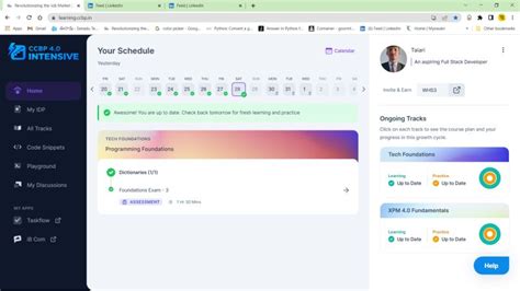 pakkirappa talari on linkedin day 35 50daysofcodechallenge growth