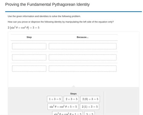 Solved Proving The Fundamental Pythagorean Identity Use The Chegg Com