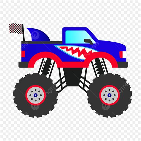 Monster Truck Cartoon Clipart