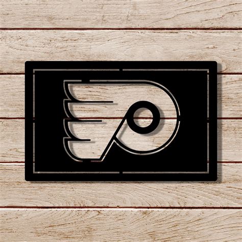 Philadelphia Flyers Metal Led Sign Man Cave Home Bar Wall Art Decor