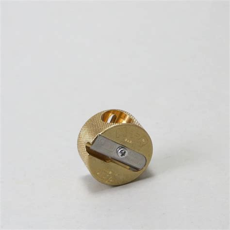 Brass Double Hole Pencil Sharpener Nook