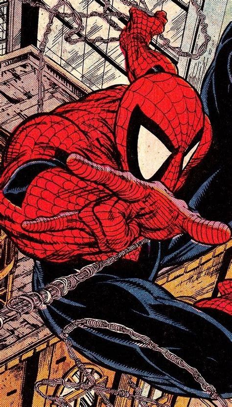 Spider Man By Todd Mcfarlane And Bob Sharen Spiderman Spiderman