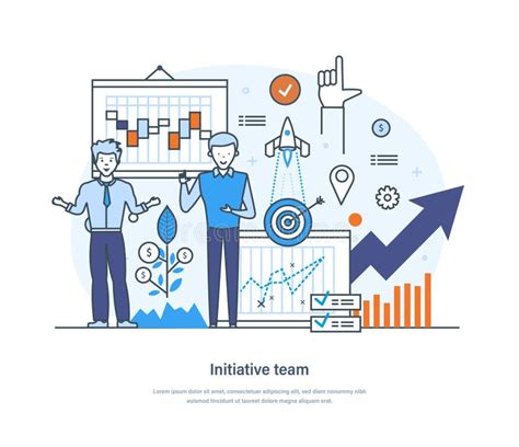 Initiative Team Professional Business People Giving Solution Solving