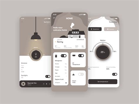 21 Dailyui Home Monitoring By Timo Wagner On Dribbble Best Ui Design Web Design App Ui