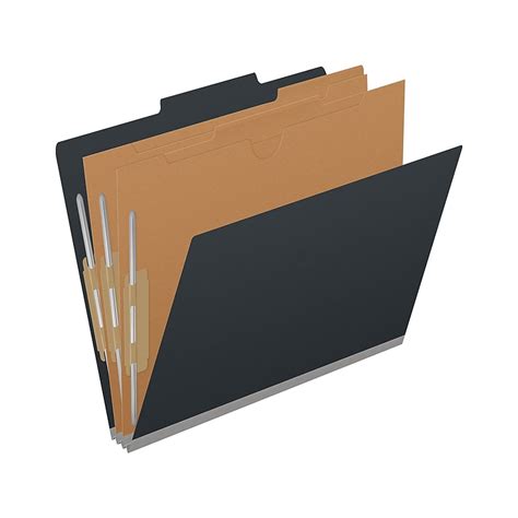Medical Arts Press Pressboard Classification Folder 2 Dividers 2 Expansion Letter Size