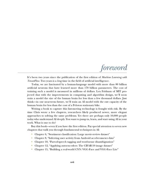 Machine Learning With Tensorflow