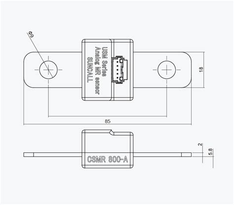 High Precision Current Sensor Current Sensor Shunt Sensor Solution