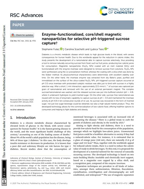 Pdf Enzyme Functionalised Coreshell Magnetic Nanoparticles For
