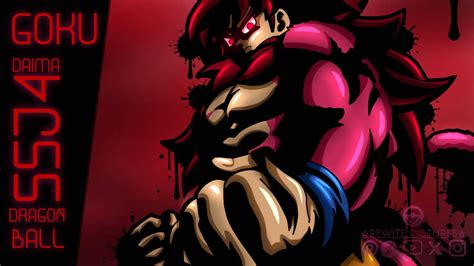 Goku Ssj4 Daima Adult By Ridersgamer On Deviantart