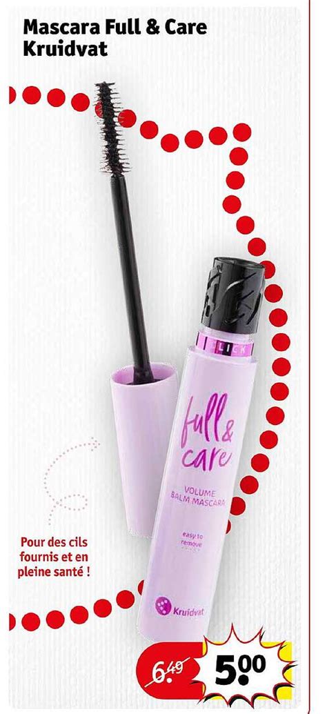 Promo Mascara Full Care Kruidvat Chez Kruidvat Icatalogue Fr