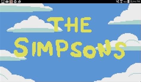 Simpsons Pixel Art Intro