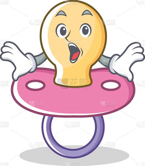 性格 惊奇 安抚奶嘴 动画片 儿童 婴儿 男孩 女孩 可爱的 生长