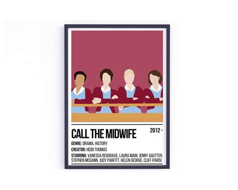 Call The Midwife Poster Tv Show Poster Etsy Uk