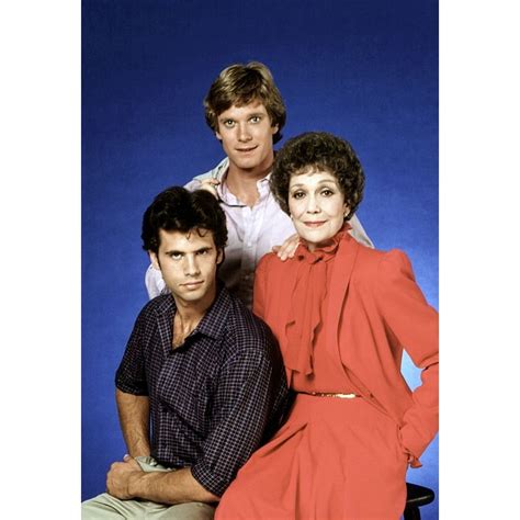 Falcon Crest Lorenzo Lamas William R Moses Jane Wyman 191 1990 Photo