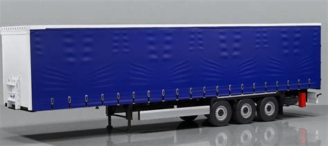 Semiremolque De Lona Azul Escala 1 24 Hobby Stop